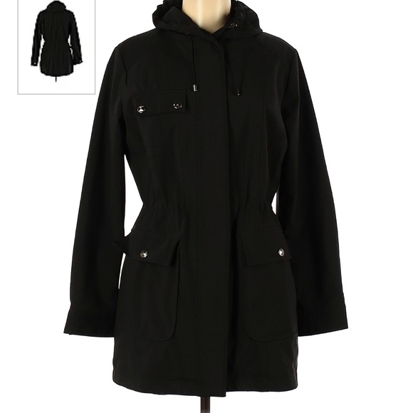 Kristen Blake | Jackets & Coats | Kristen Blake Dry Tek Black Anorak ...